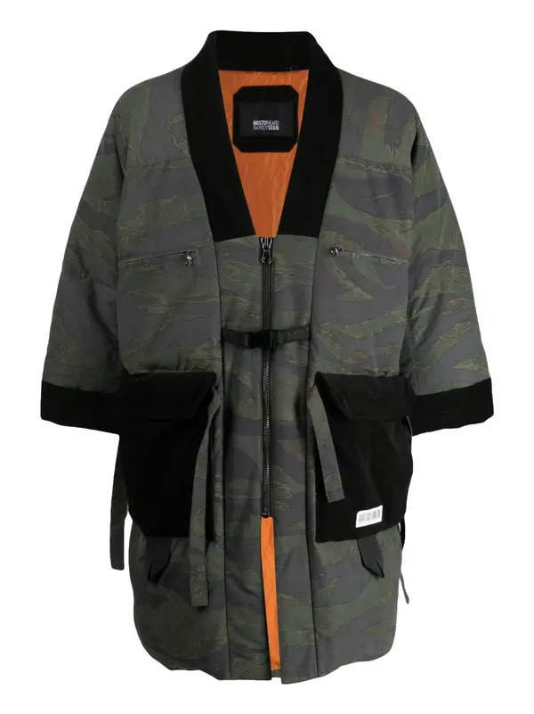 MOSTLY HEARD RARELY SEEN Camouflage Padded Jacket - Green