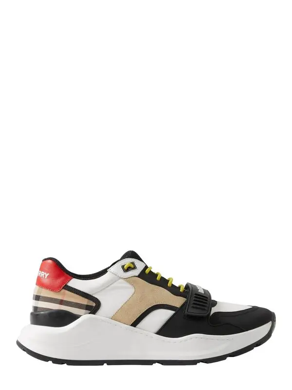Burberry Vintage Check Low-top Sneakers - Neutrals