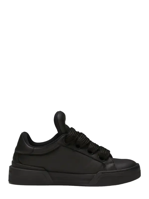 Dolce & Gabbana Portofino Low-top Sneakers - Black