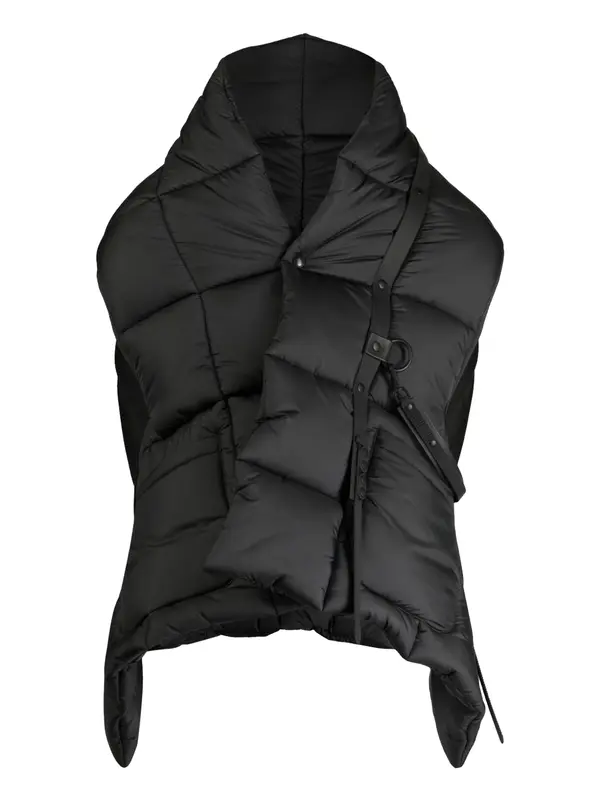 Junya Watanabe Cropped Padded Gilet - Black
