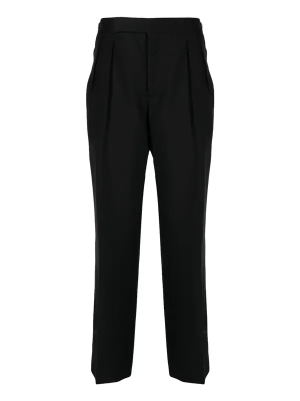 Paul Smith Double-pleat Trousers - Black