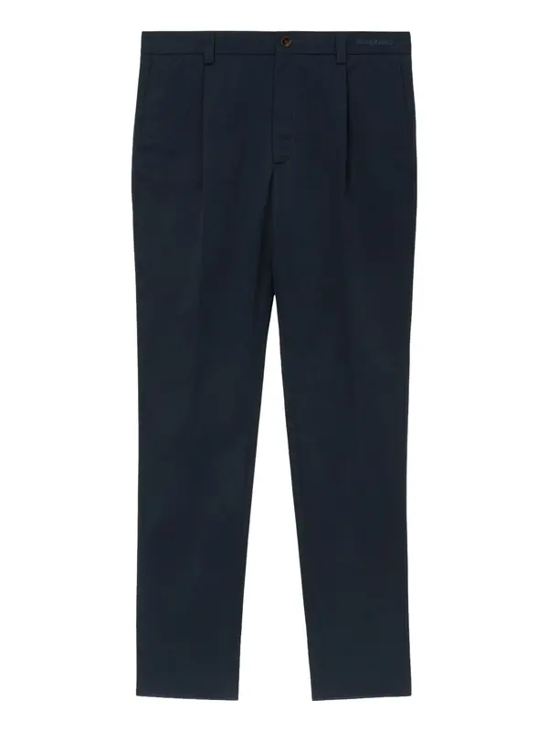 Burberry Straight-leg Tailored Trousers - Blue