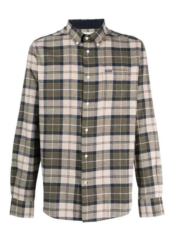 Barbour Fortrose Checkered Shirt - Green