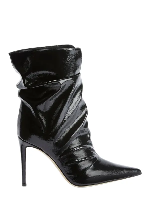 GIUSEPPE ZANOTTI 105mm Yunah Slouchy Boots - Black