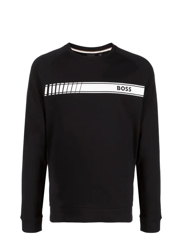 BOSS Authentic Cotton Sweatshirt - Black