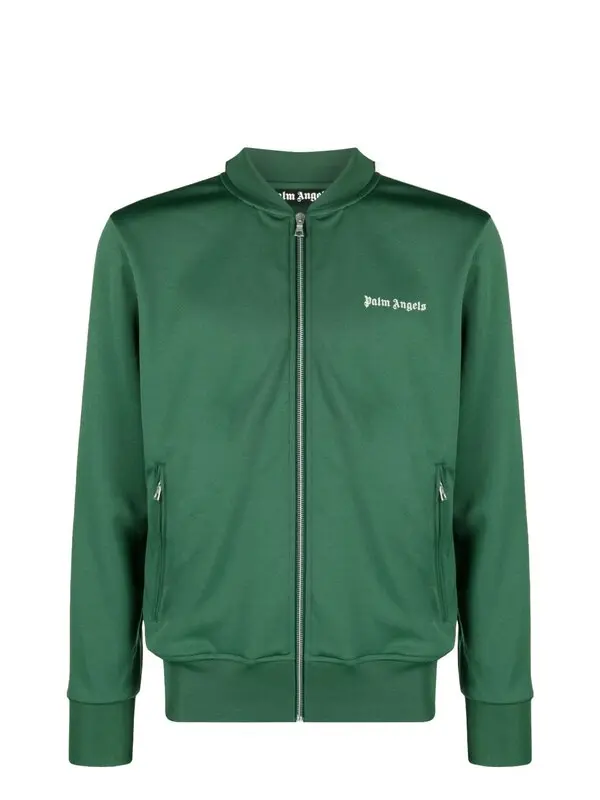 Palm Angels Bomber Track Jacket - Green