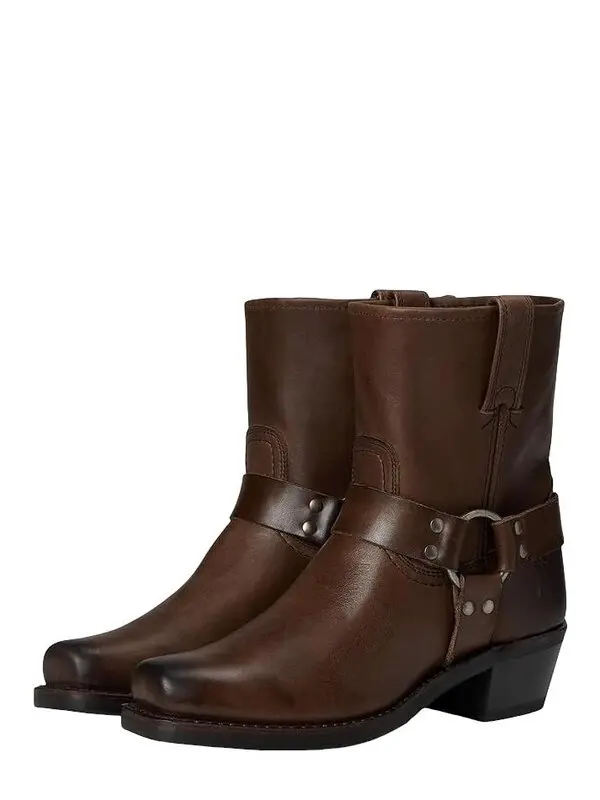 THE FRYE COMPANY Harness 8r Pull-on Boots - Gray