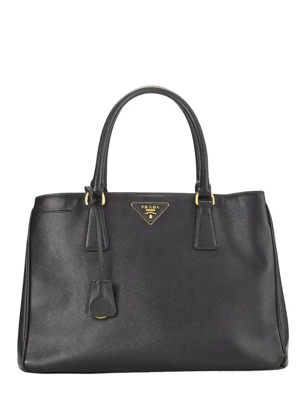 Prada Saffiano Executive Tote - Black