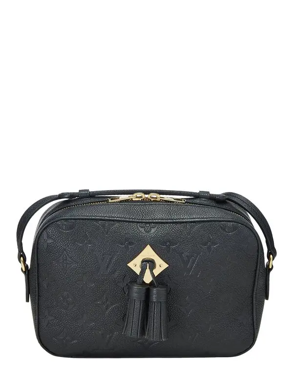 LOUIS VUITTON Monogram Empreinte Saintonge Crossbody - Black