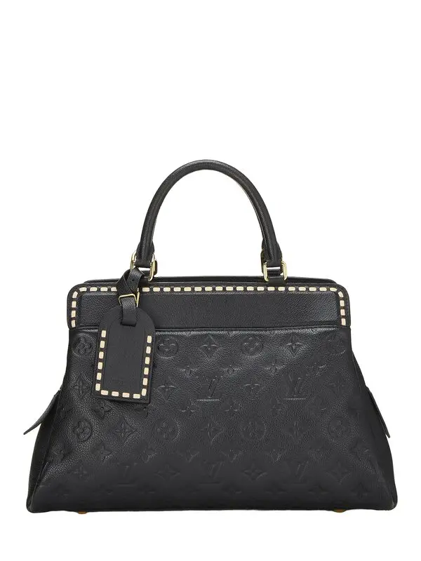LOUIS VUITTON Monogram Empreinte Saintonge Crossbody - Black