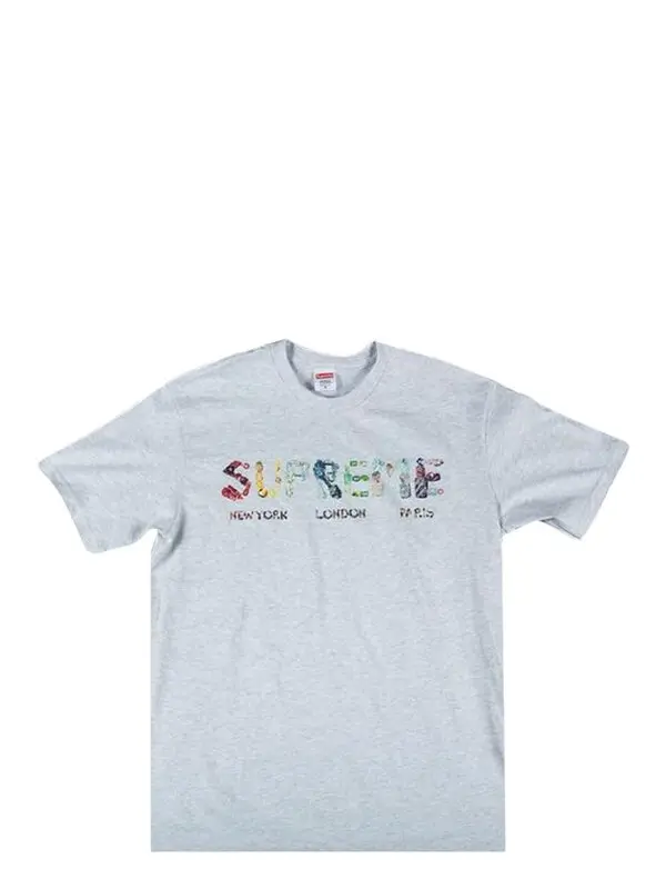 Supreme Crystals T-shirt 'ash - Grey