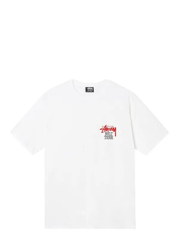 StÜssy Built Tough Tee - White