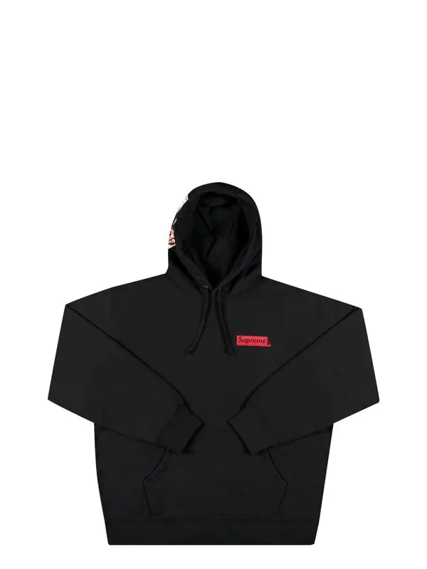 Supreme Instant High Patches Hooded Sweatshirt - Black