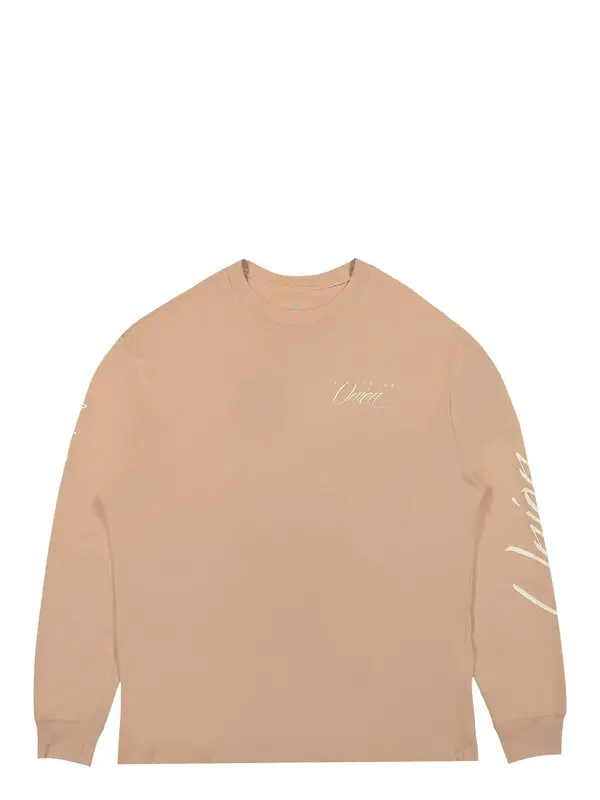 JORDAN X Union Long-sleeve T-shirt - Cream