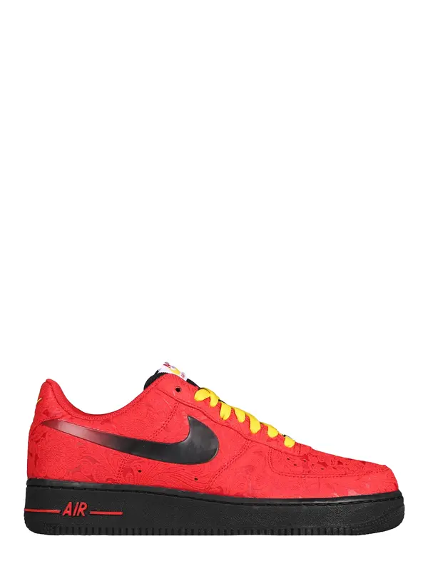 Nike Force 1 Low 'miami Heat' Sneakers - Red
