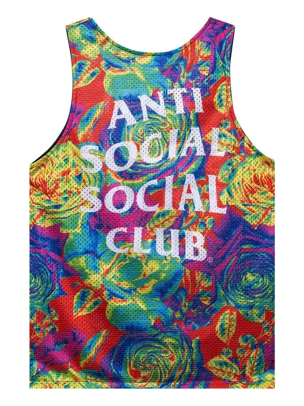 ANTI SOCIAL SOCIAL CLUB Pedals On The Floor Reversible Mesh Tank Top - Multicolor