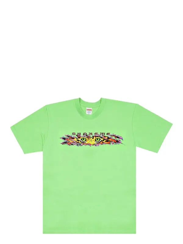 Supreme Eyes Tee 'lime - Green