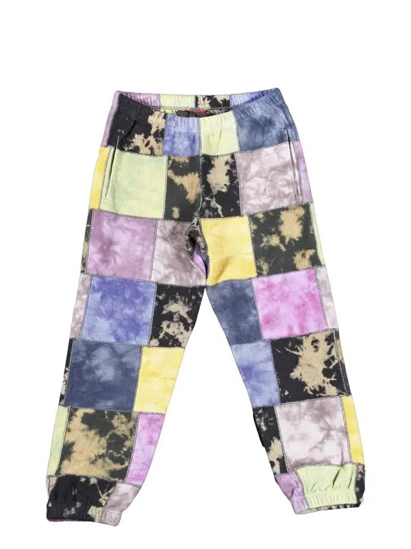 Supreme Patchwork Tie Dye Sweatpant - Multicolor