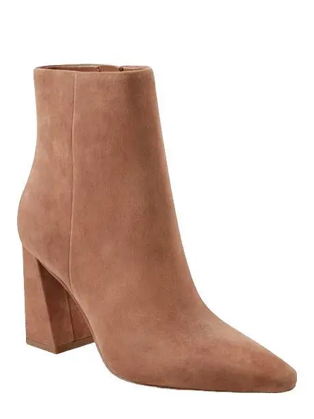 Marc Fisher Yanara Pointed Toe Bootie - Light Natural