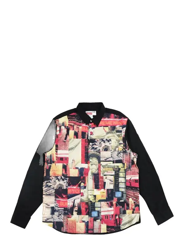 Supreme X Comme Des Garçons Shirt Patchwork Button-up Shirt - Multicolor