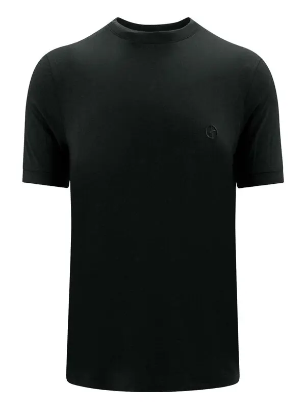 Giorgio Armani Viscose Tshirt - Black
