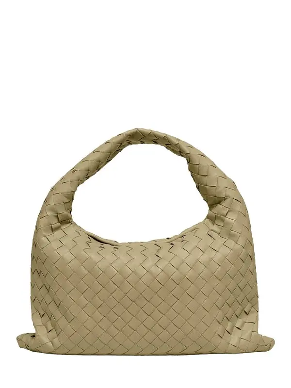 Bottega Veneta Hop Hobo Bag - Travertine Muse