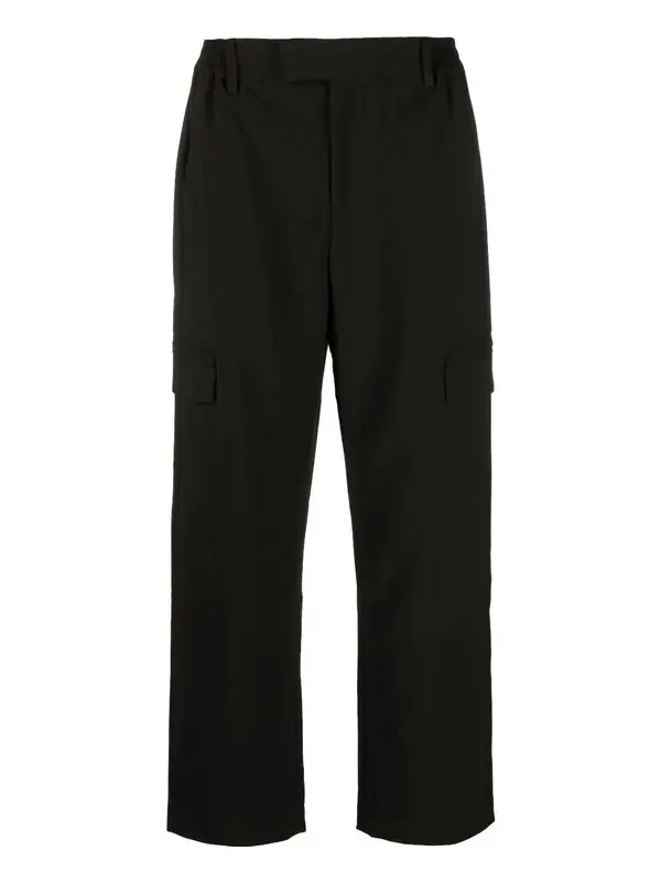 REPRESENT Cargo-pocket Trousers - Black