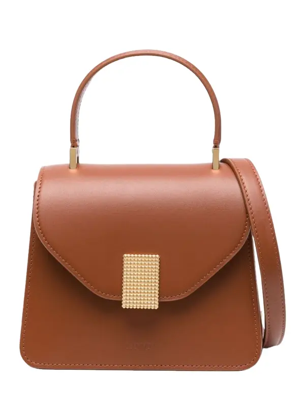 LANVIN Concerto Leather Mini Bag - Brown