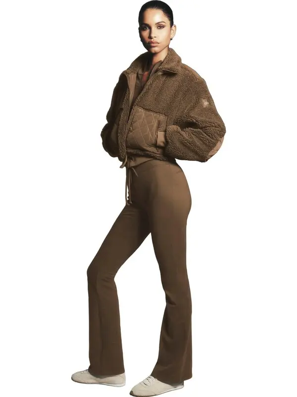 Alo Yoga Sway Bootcut Sweatpant - Java Brown