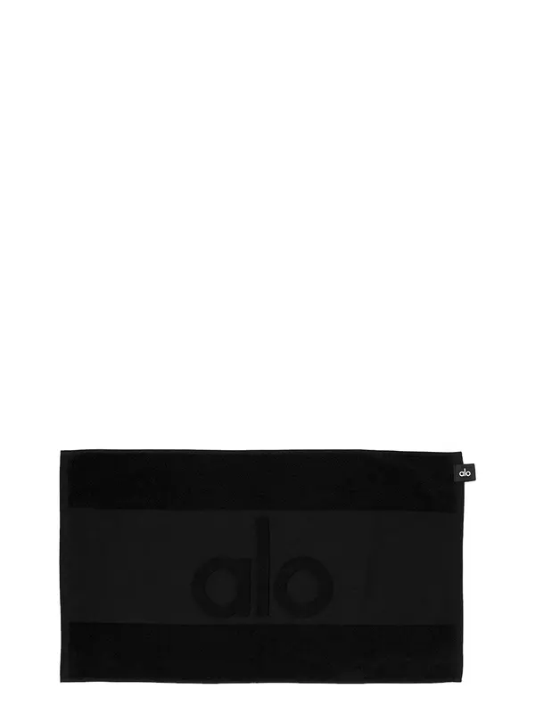Alo Yoga Cotton Gym Towel - Black