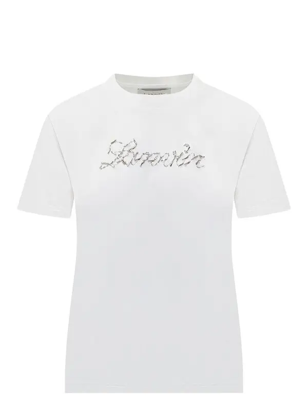 LANVIN T-shirt With Logo - White