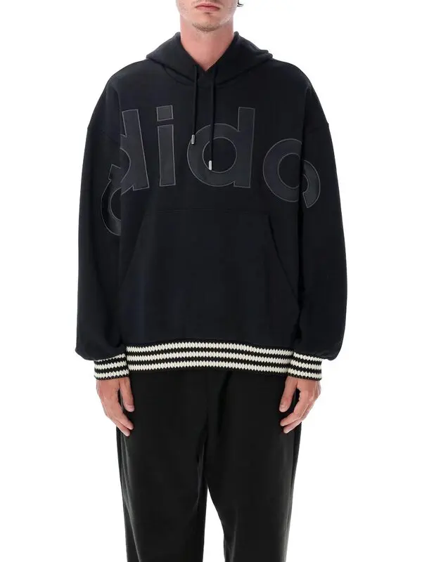 Adidas Originals By Alexander Wang Premium Cotton Sweatshirt - Black