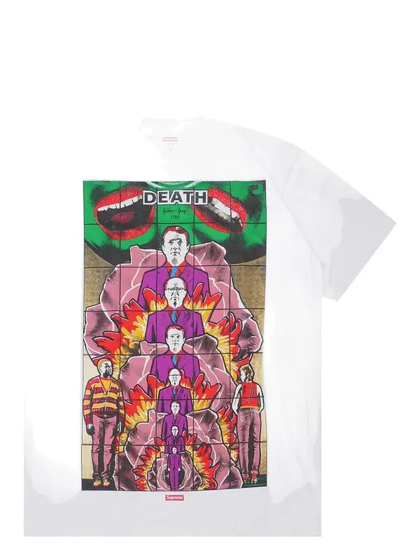Supreme Gilbert And George Death Tee - White