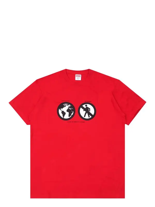 Supreme Save The Planet Tee - Red