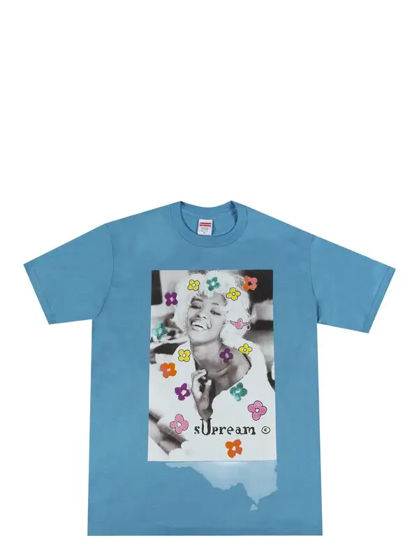 Supreme Naomi Tee 'light Slate - Blue
