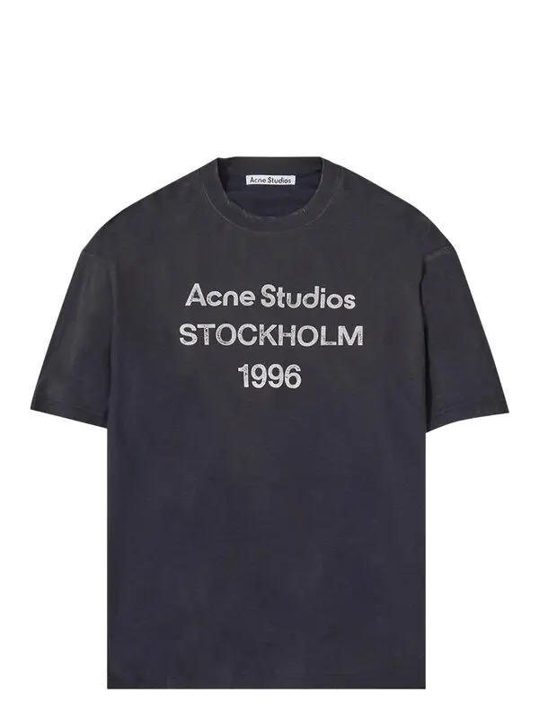 Acne Studios Logo T-shirt - Black