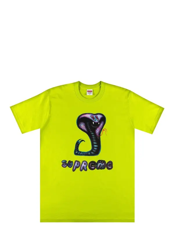 Supreme Snake Tee 'bright - Green
