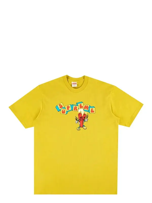 Supreme Dynamite Tee 'acid - Yellow