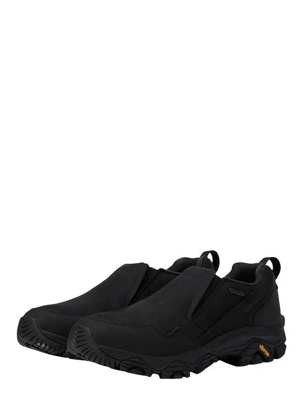 Merrell Coldpack 3 Thermo Moc Waterproof Slip-on Shoes - Black