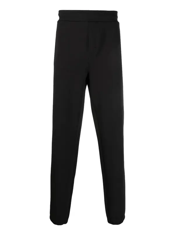 Calvin Klein Logo-debossed Track Pants - Black