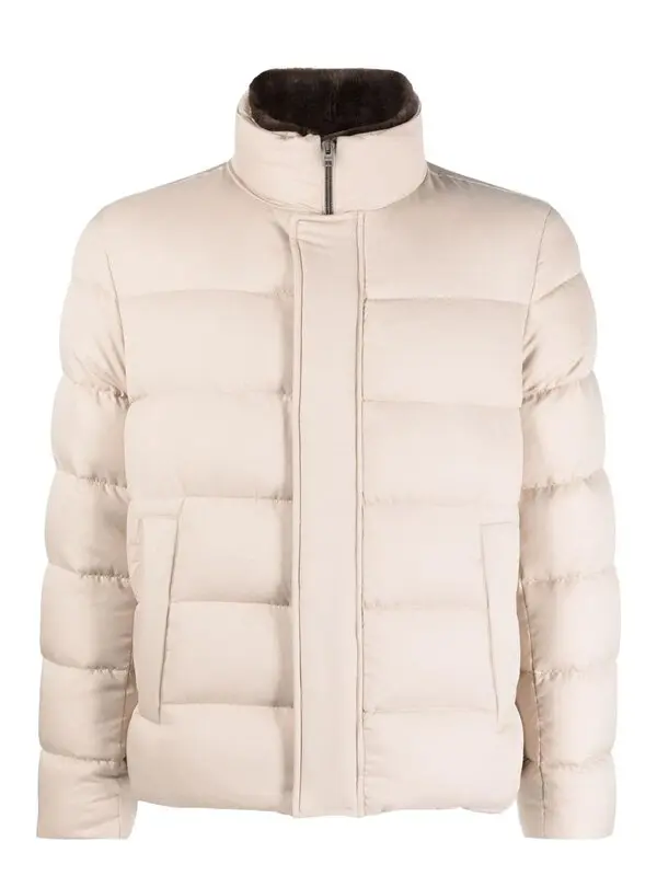 Herno Padded Goose-down Jacket - Neutrals