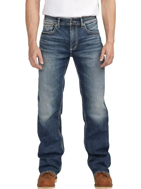 SILVER JEANS CO. Craig Classic Fit Bootcut Jeans - Indigo