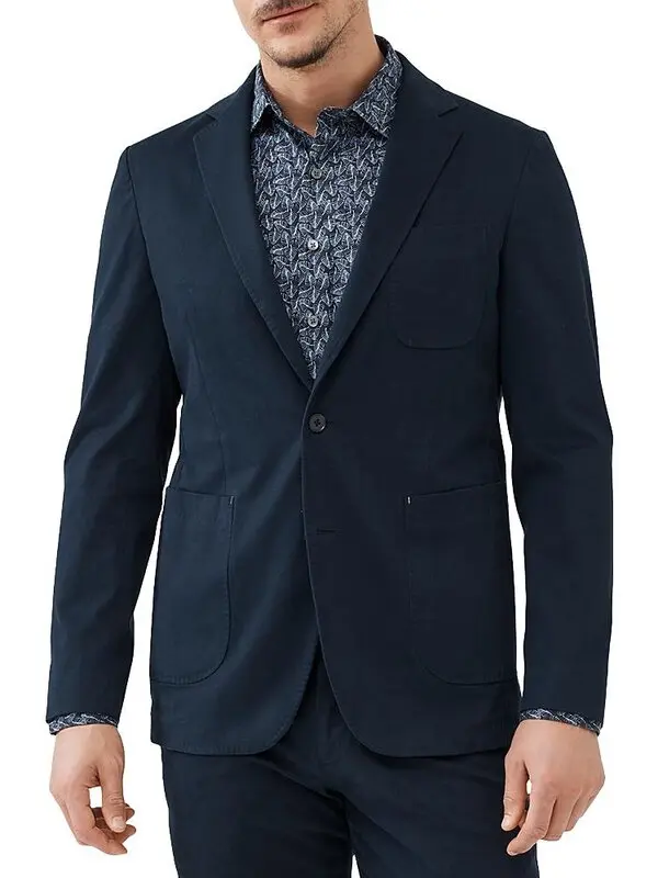 Rodd & Gunn Owen Valley Slim Fit Jacket - Midnight