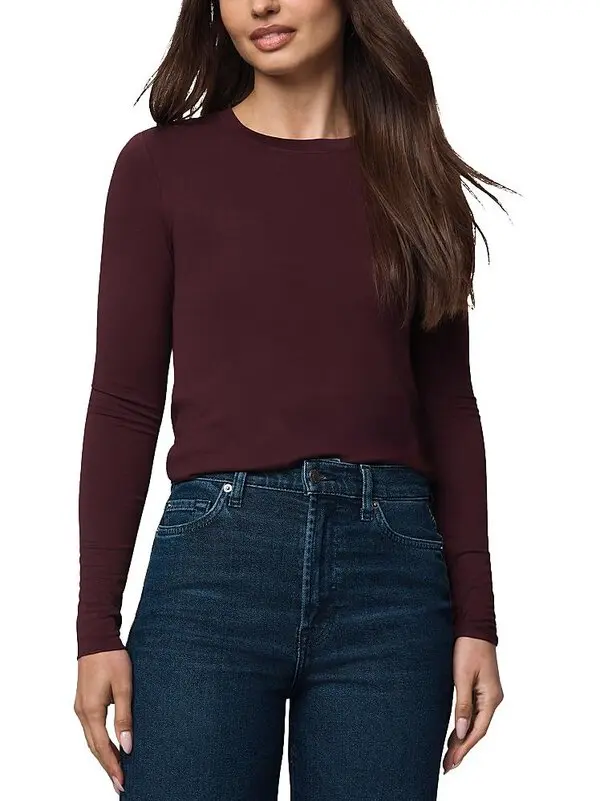 Splendid Long Sleeve Tee - Dark Plum