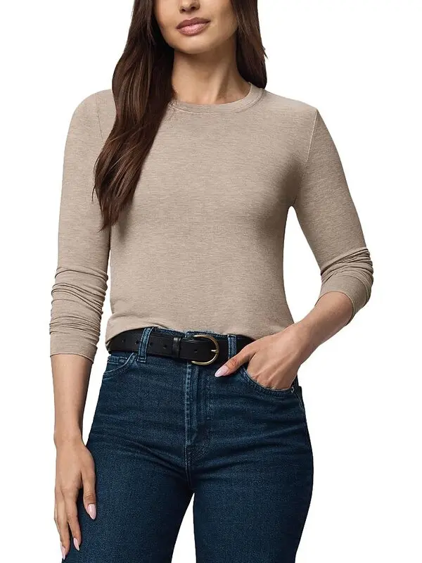 Splendid Long Sleeve Tee - Light Cedar