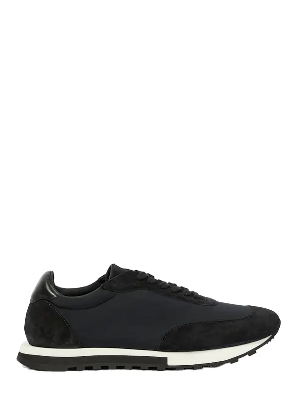 THE ROW Owen Runner Sneakers - Black