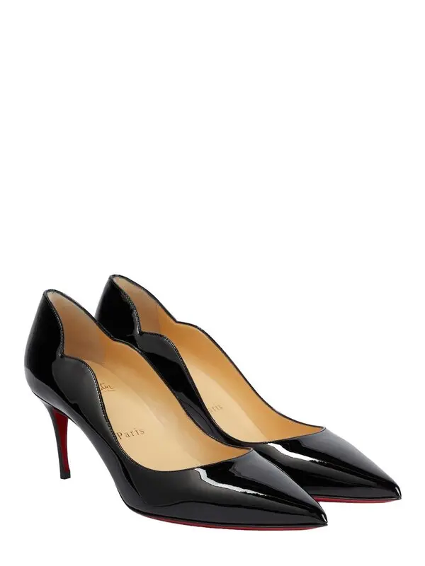 CHRISTIAN LOUBOUTIN Hot Chick 70 Patent Leather Pumps - Black