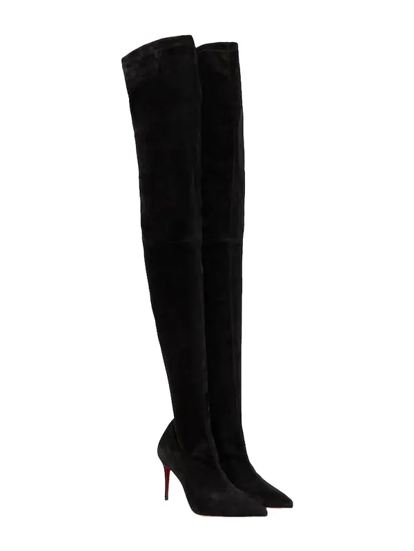 CHRISTIAN LOUBOUTIN Kate Botta 85 Over-the-knee Boots - Black