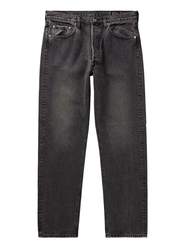 ORSLOW 105 Straight-leg Jeans - Black