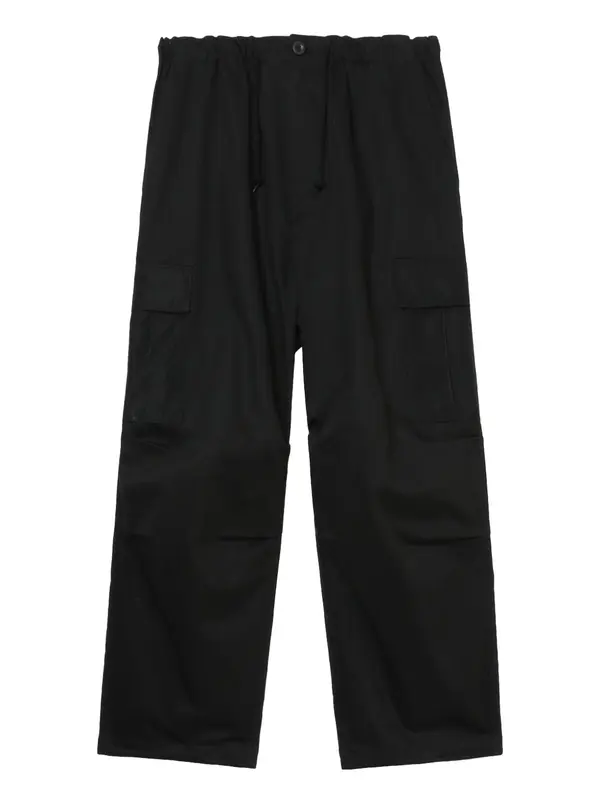 Comme Des Garçons Wide-leg Cargo Trousers - Black